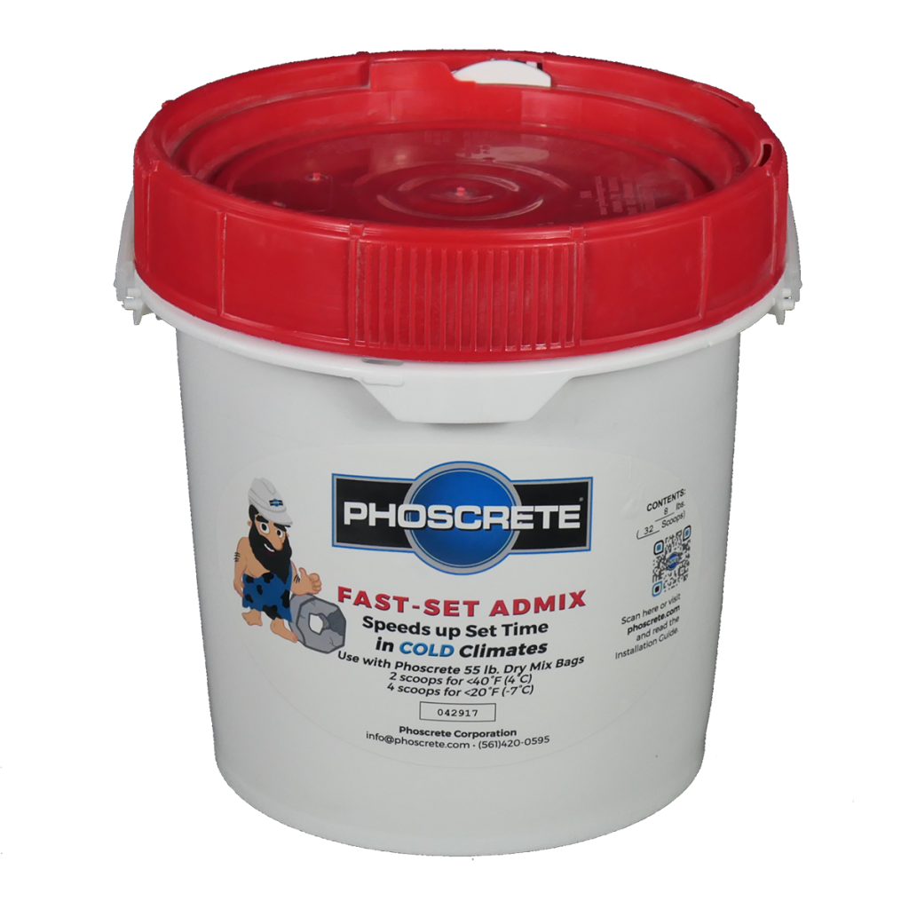 Cold Weather Concrete Repair - Fast-Set Admix